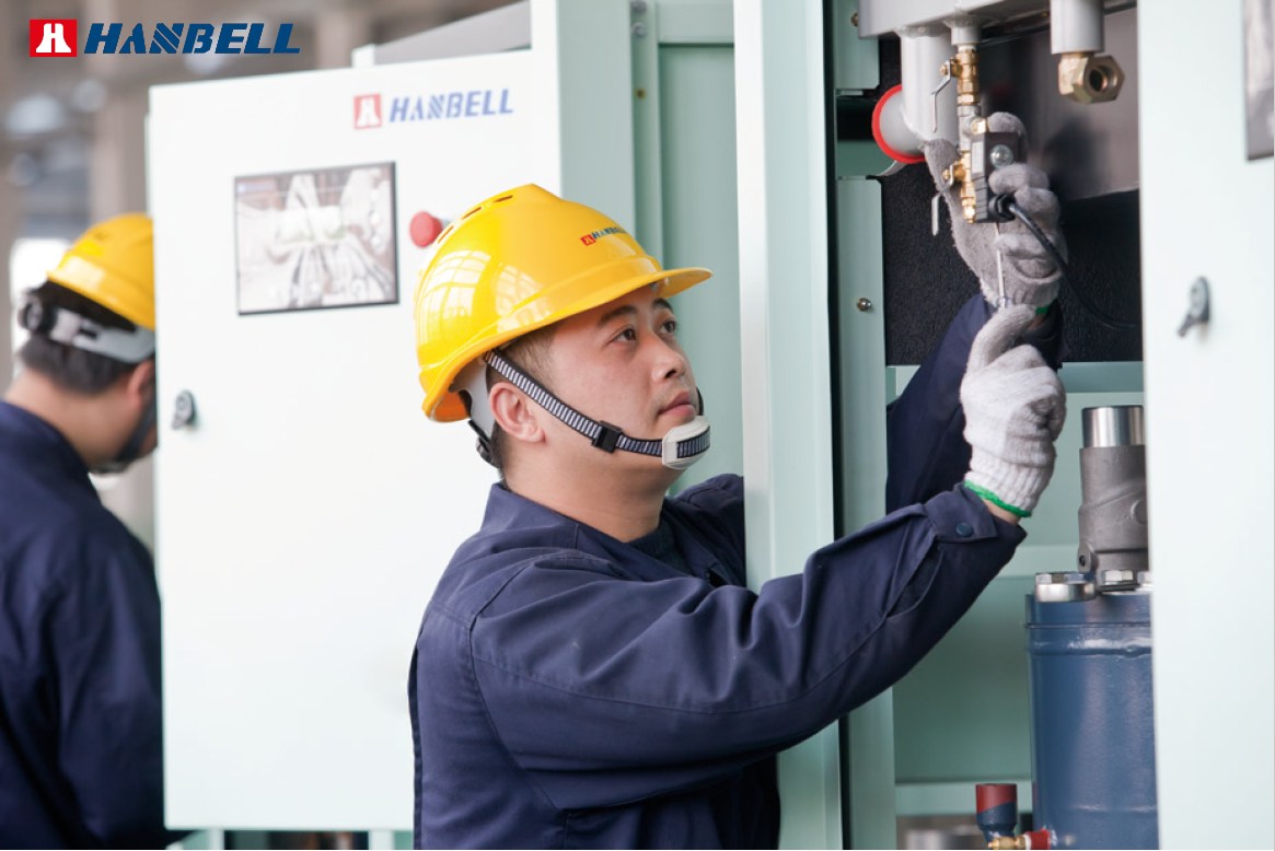 Máy nén khí biến tần Hanbell ALH-22A - ĐÀI LOAN